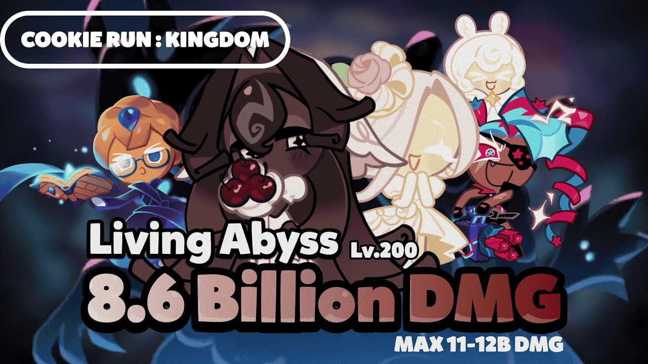 Living Abyss New Team with Black Forest & Wedding Cake Cookie 8.6B DMG ...