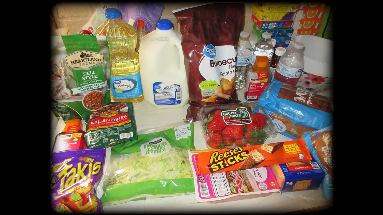 Walmart & Dollar General Grocery Haul! Replenish Produce, Dairy, Snacks ...