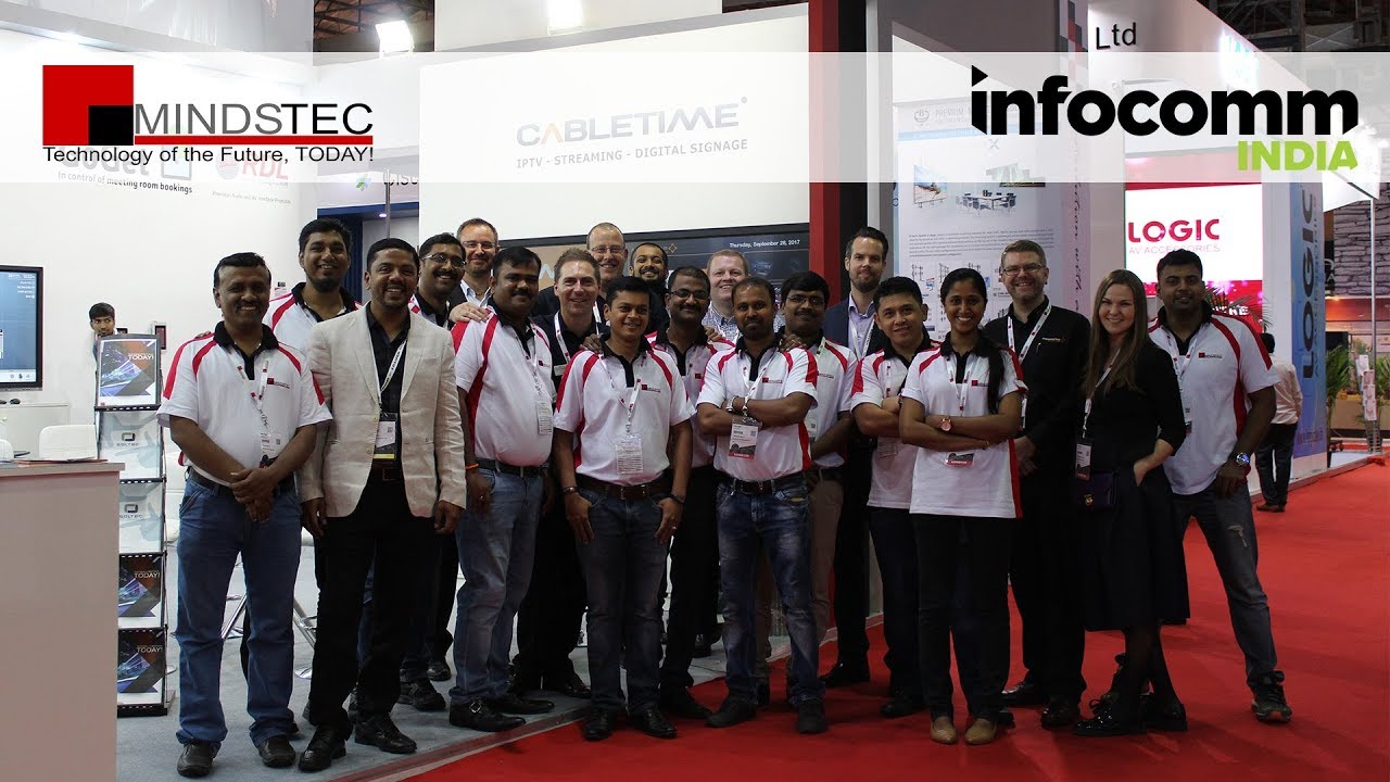 Mindstec Distribution at Infocomm India 2017 - YouTube