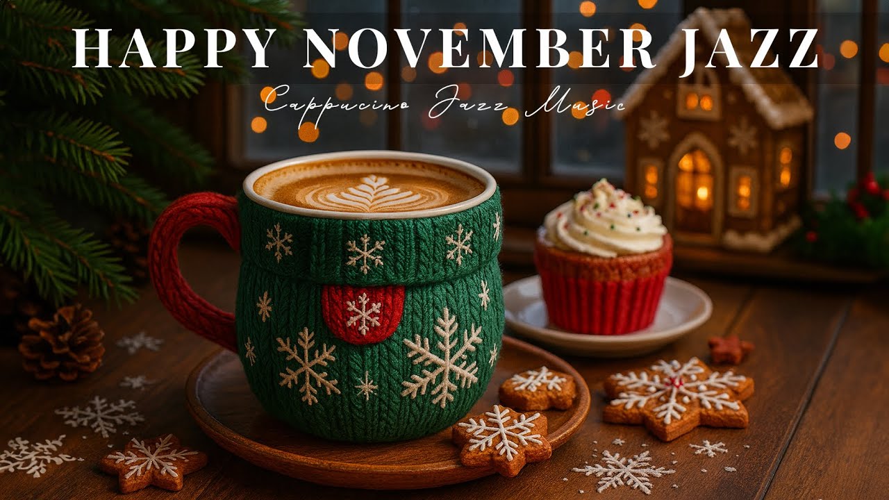 Happy November Jazz ☕ Positive Autumn Jazz Cafe & Sweet Bossa Nova ...