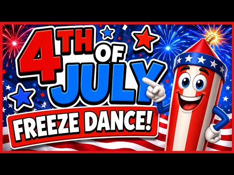Brain Break – 4th of July Freeze Dance!