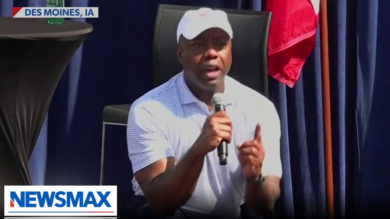 Start respecting the police: Tim Scott in Iowa - YouTube