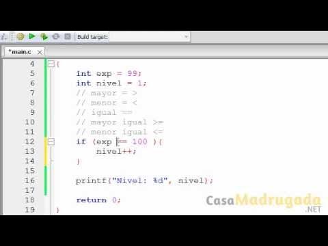 Tutorial Programacion en C - 9 - Sentencia IF ELSE - YouTube