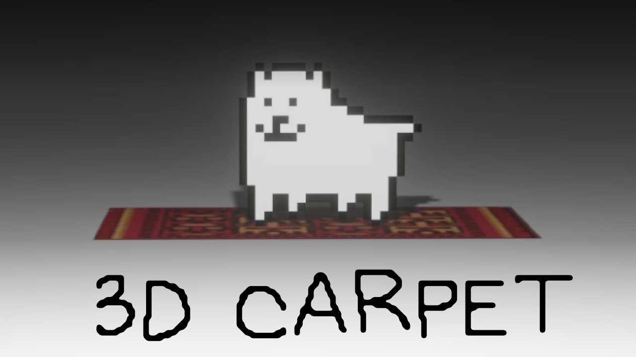 Toby Fox Carpet Bluesky [Undertale/Deltarune 3D Animation] - YouTube