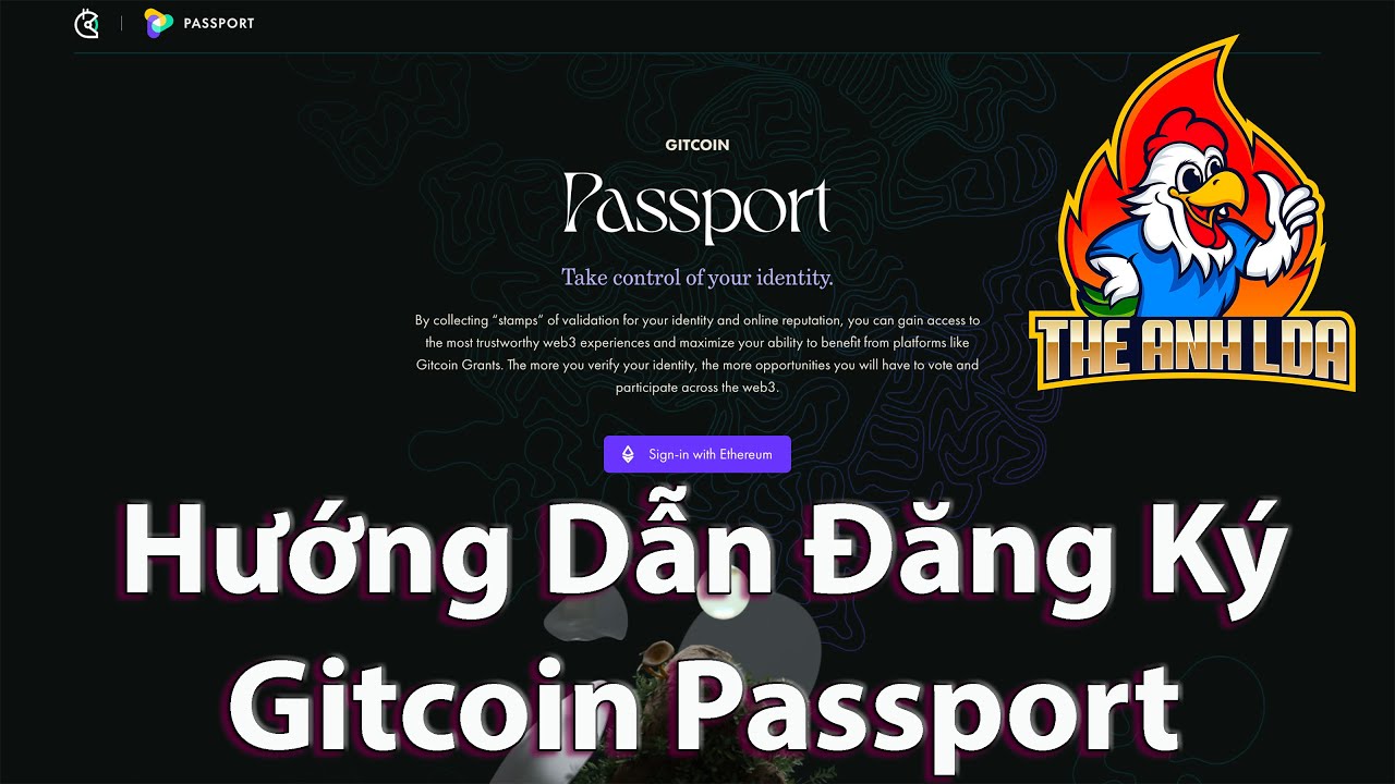 Hướng Dẫn Đăng Ký Gitcoin Passport | The Anh LDA - YouTube
