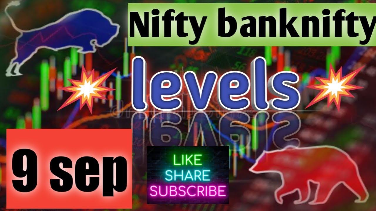Nifty bank nifty levels of 9 September Friday - YouTube