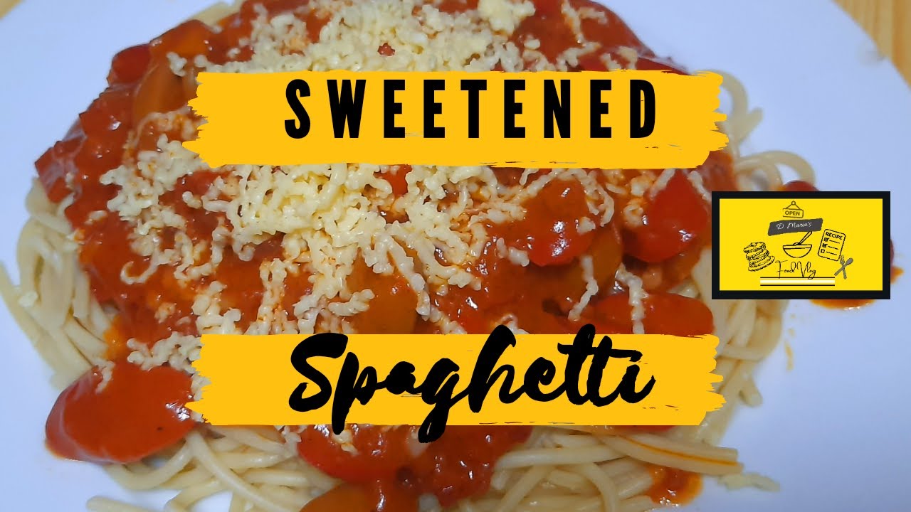 How To Cook Sweetened Spaghetti using Clara Ole Pasta Sauce - YouTube