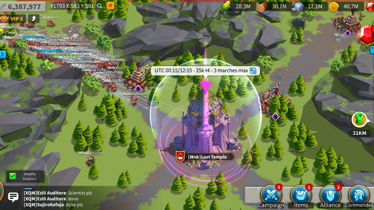 00:15 utc. 5/31 Lost Temple Guardians. Rise of Kingdoms - YouTube