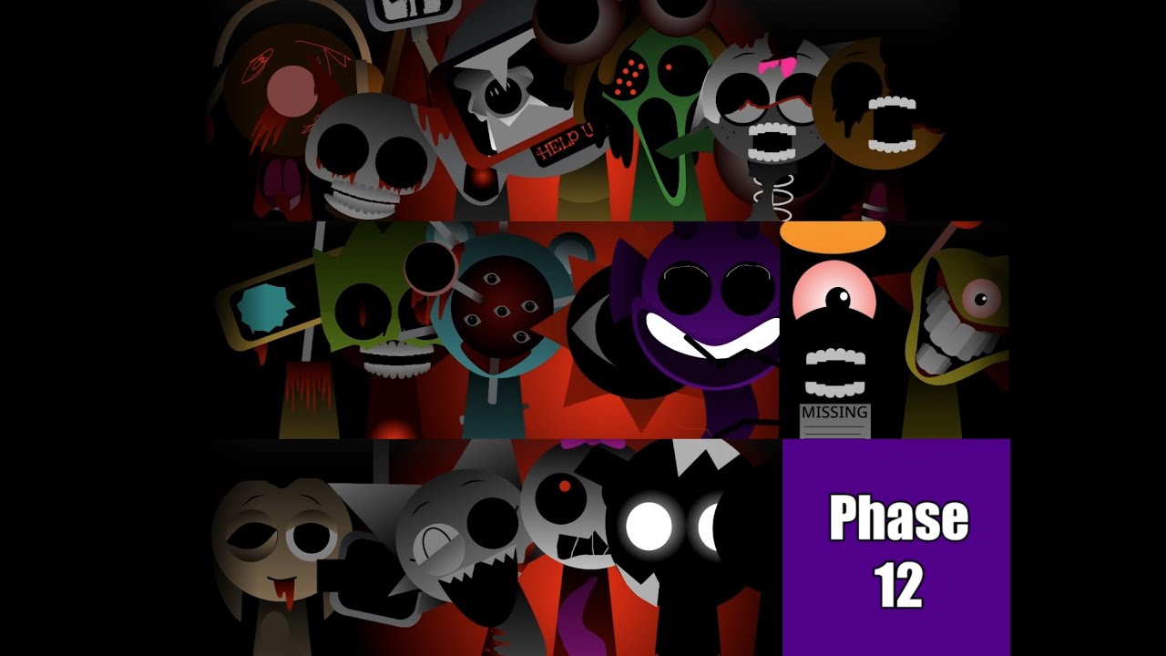 Sprunki phase 12 - with All Characters - YouTube