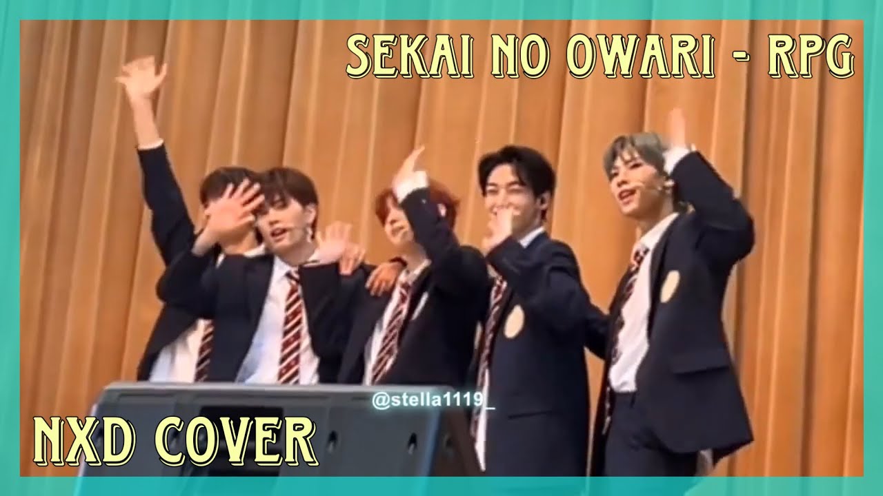 231214 SEKAI NO OWARI 'RPG' NXD Cover Fancam (School Attack at Suginami ...
