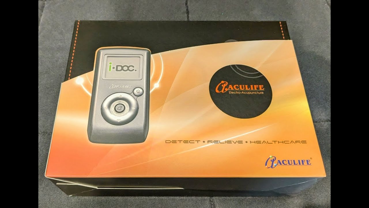 IDOC FDA Approved Electric Acupuncture Home Therapy Device - YouTube