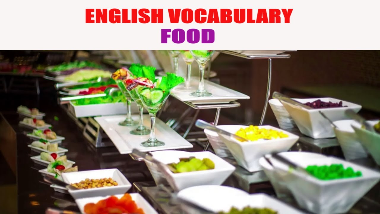Food Vocabulary with Pictures, Pronunciations and Definitions - YouTube