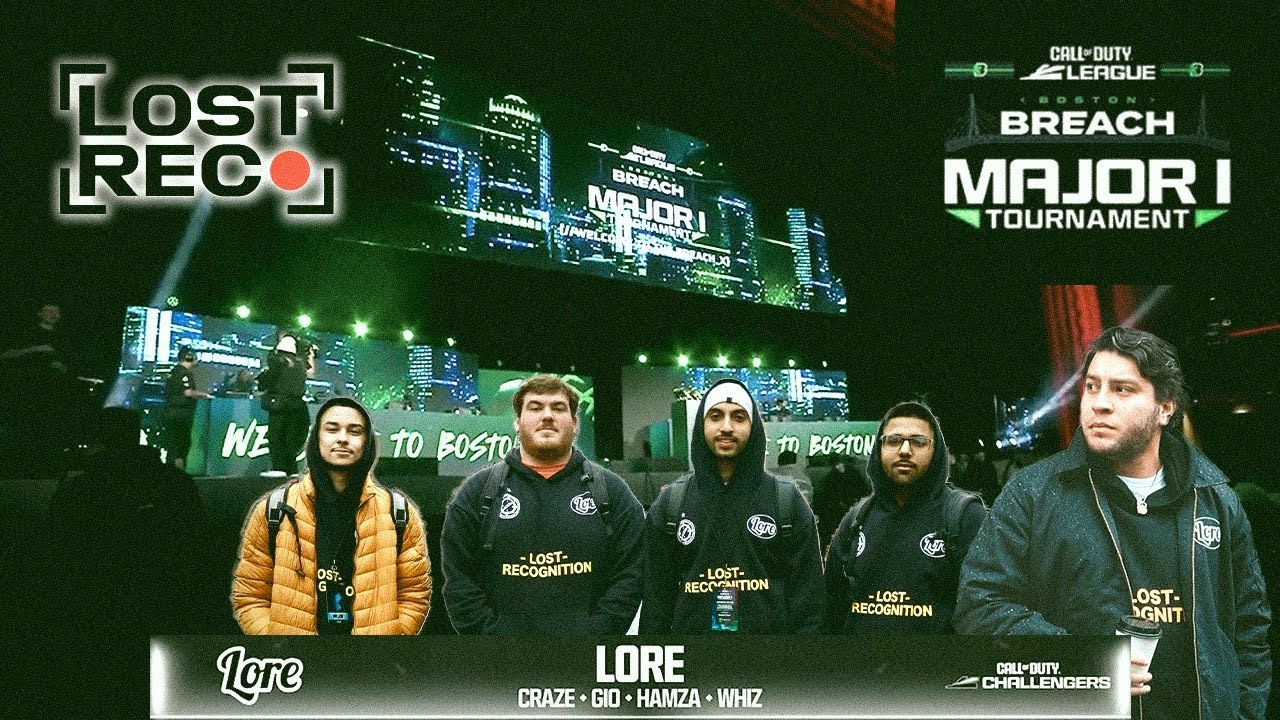 Lore Gaming: Call of Duty Major I Boston Vlog! - YouTube
