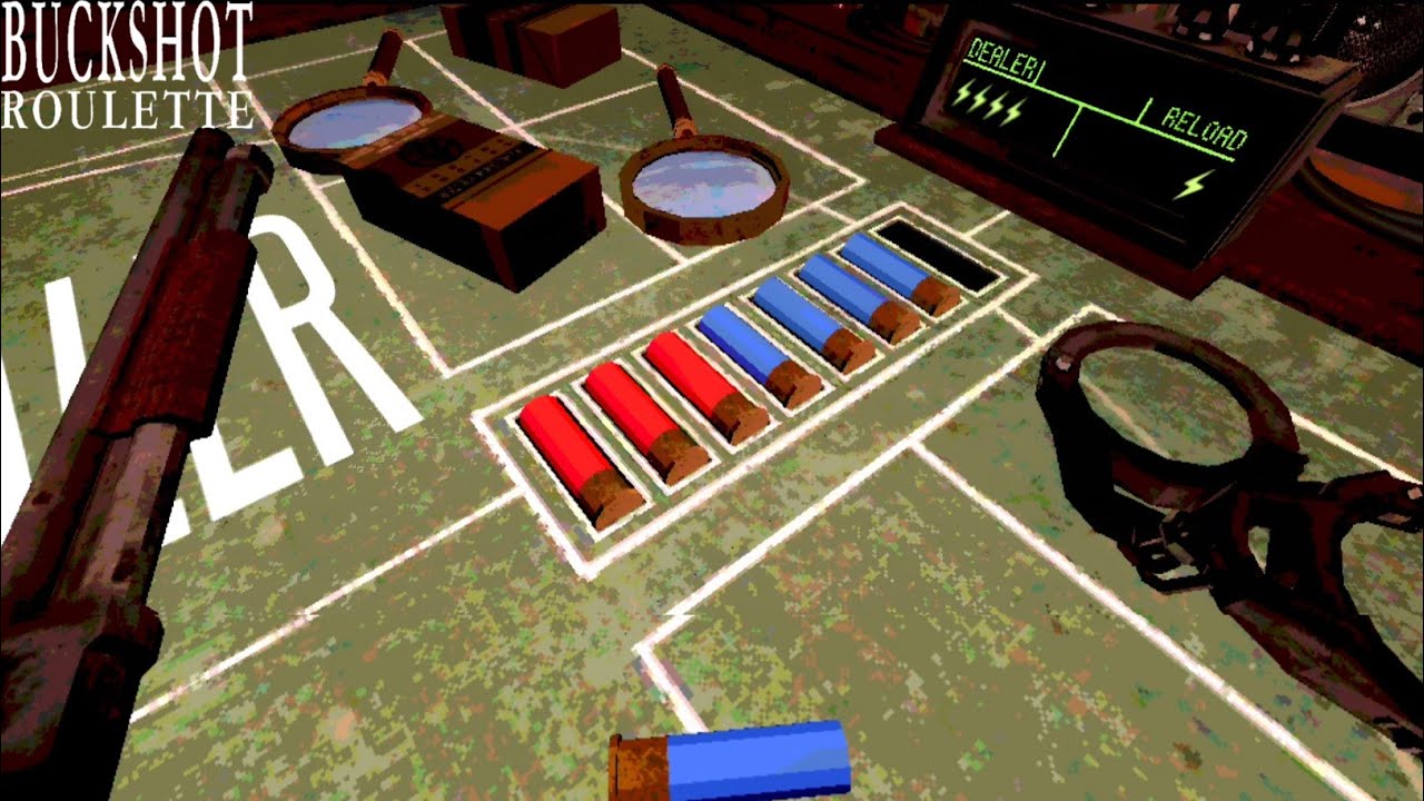 Hard Mode | Buckshot Roulette | Full Gameplay - YouTube