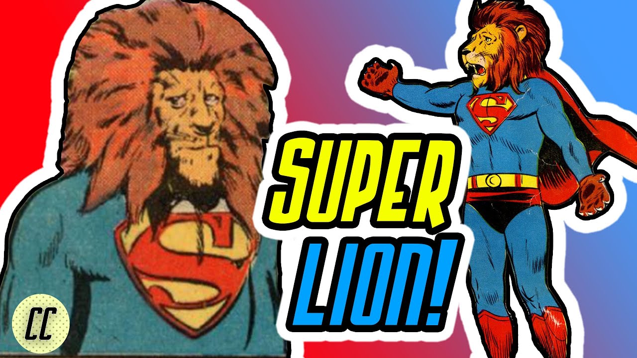 The WEIRDEST SUPERMAN Comic | Super Lion - YouTube