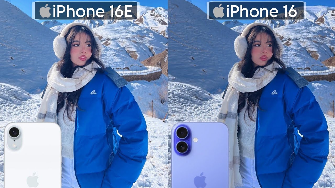iPhone 16E vs iPhone 16 camera test comparison - YouTube