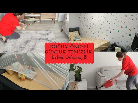 DOĞUM ÖNCESİ GÜNLÜK TEMİZLİK🫧 OĞLUMUZUN ODASINI TAMAMLIYORUZ👶 BEBEĞİMİZE ANNELERİMİZİN HEDİYELERİ🎁