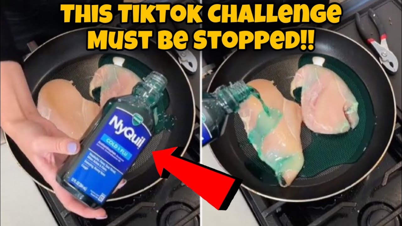 STUPID! FDA Warns Against Marinating Chicken In NyQuil After New TikTok ...