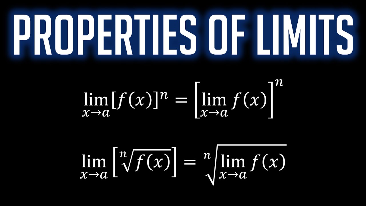 Properties of Limits | Exponents & Radicals - YouTube