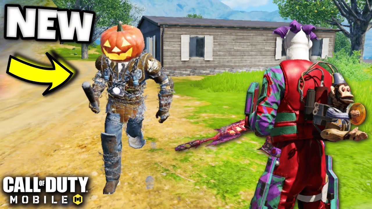 *NEW* SECRET PUMPKIN HEAD ZOMBIES in BATTLE ROYALE! | COD MOBILE | SOLO ...