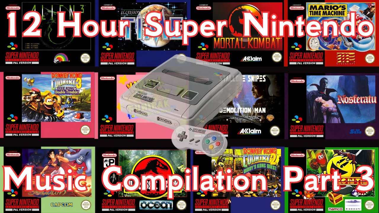 12 Hours of SNES Music | Relaxing & Nostalgic 16-Bit Soundtrack ...
