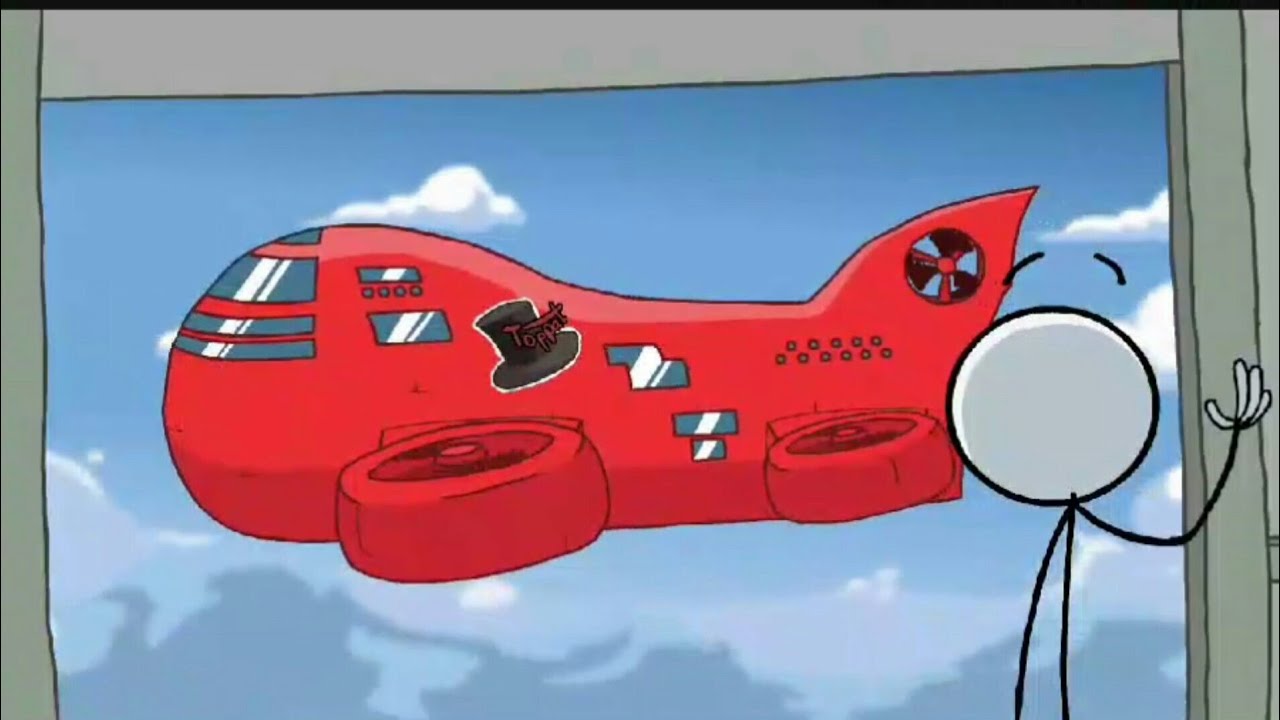 Infiltrating the AIRSHIP | THE HENRY STICKMIN COLLECTION - YouTube