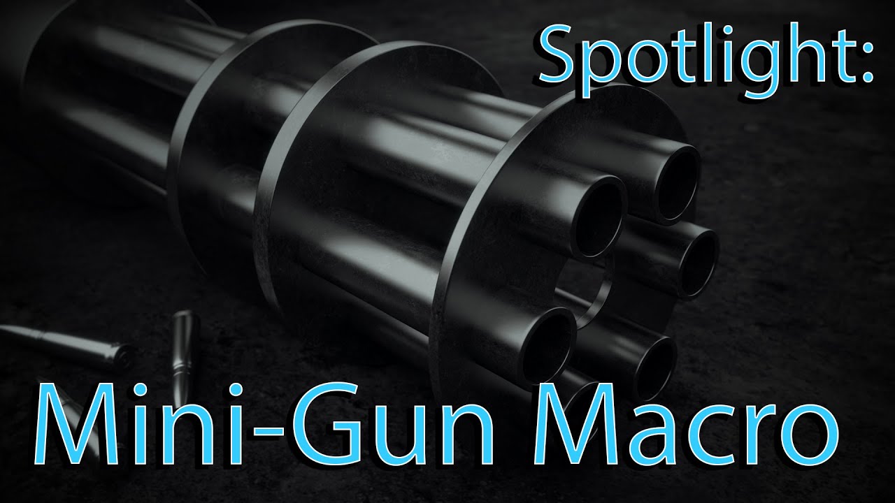 MWO - Spotlight: Mini-gun macro - YouTube