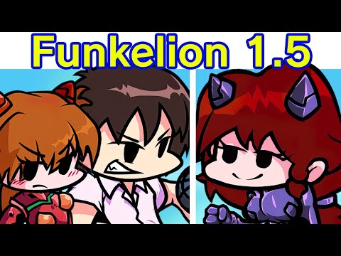 Friday Night Funkin' VS Neon Genesis Evangelion | Funkelion 1.5 Update + Cutscenes (FNF Mod/Anime)