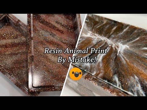 #172 Animal Print In Resin? See How It's Made! - YouTube