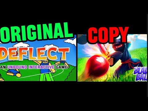 Roblox news Blade ball copied a other game named deflect?!?!?! - YouTube