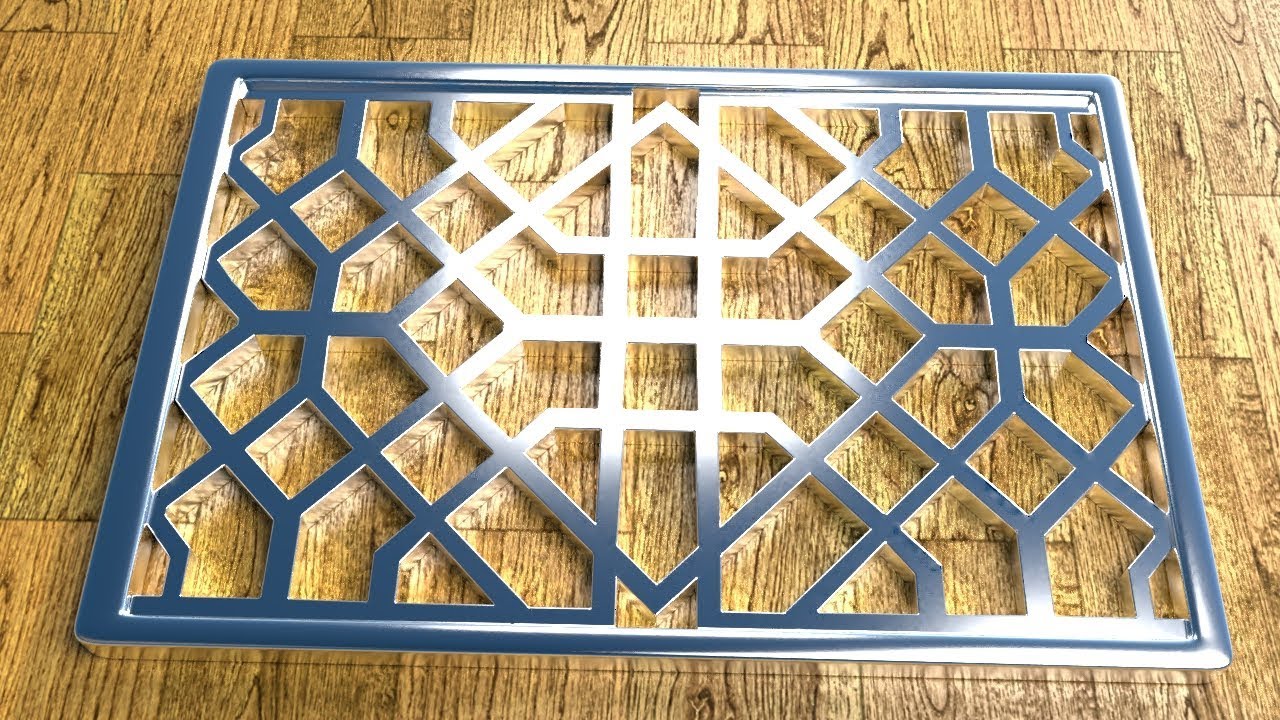 Making Custom Islamic Pattern in Blender3D(No sound)(Silent Tut) - YouTube