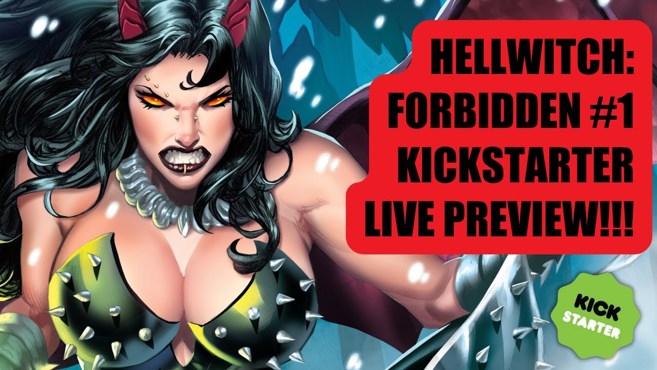 FULL Preview of the NEW Hellwitch: Forbidden Kickstarter! Be the first to know!!! - YouTube