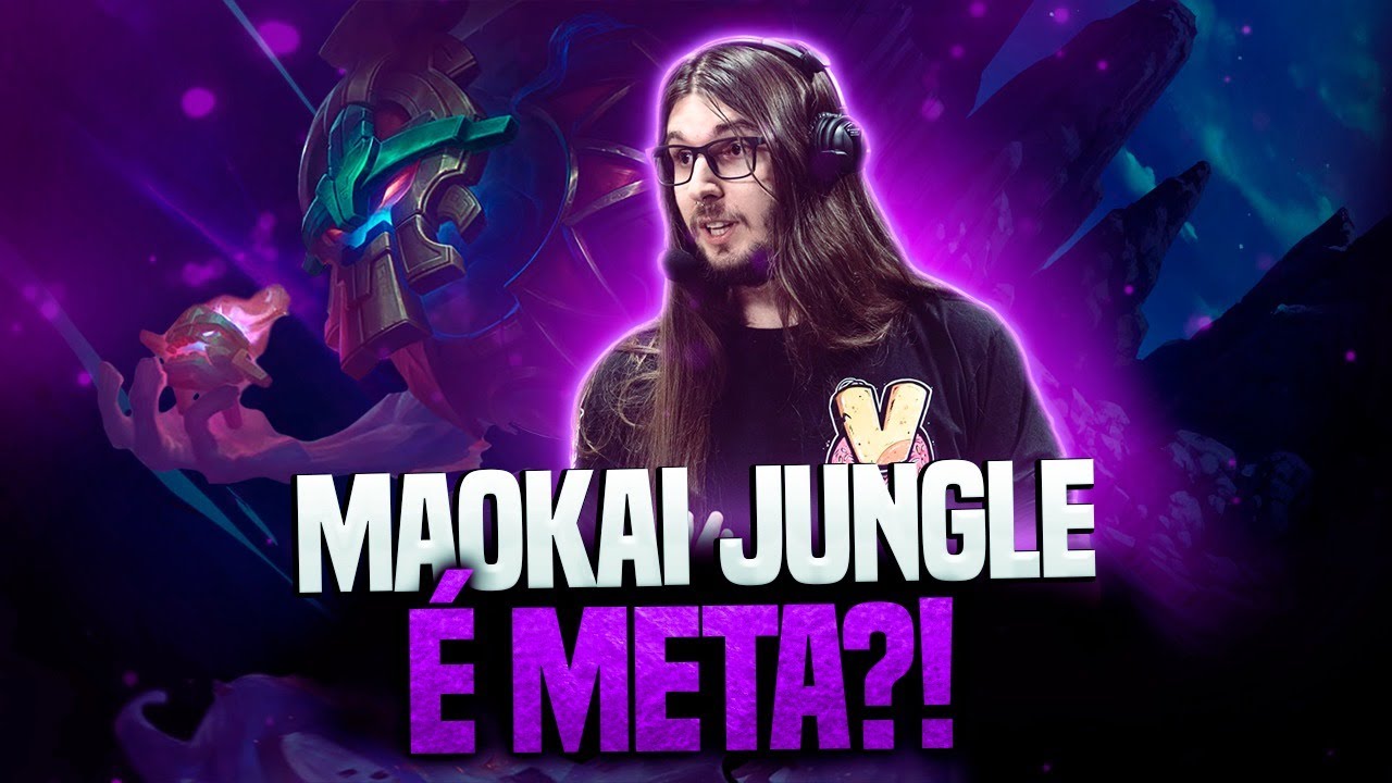 MAOKAI JUNGLE AP É META? LEAGUE OF LEGENDS! - YouTube
