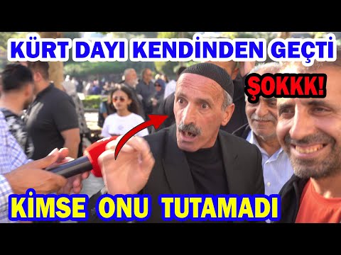 Şok Eden Anlar Kürt Dayıyı Kimse Tutamadı!  Bütün Topraklarımızı Satmış - Sokak Röprötajları