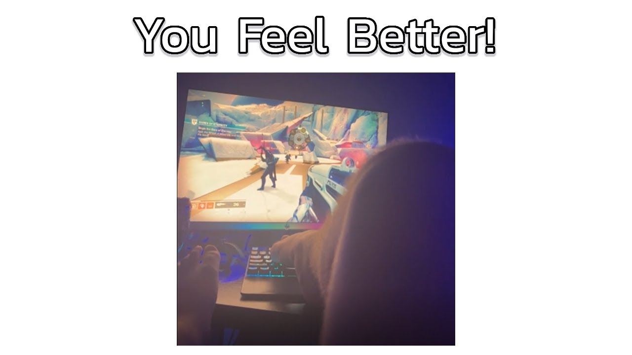 Destiny 2 is Best Played With Feet - YouTube