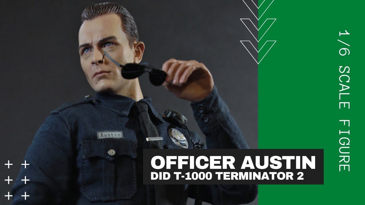 LAPD Patrol - Officer Austin T-1000 Terminator 2 - Figure in 1/6 scale ...