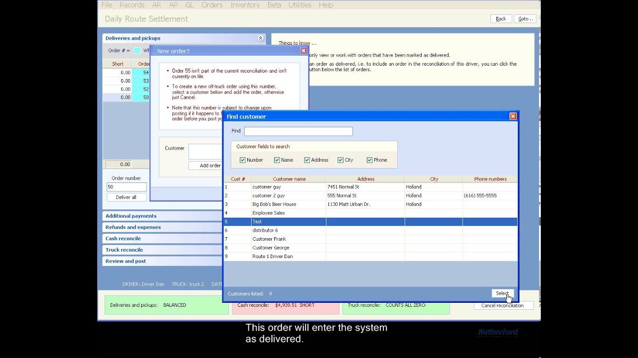 eoStar Daily Route Settlement - Deliveries and Pickups - YouTube