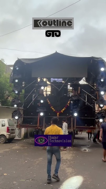 Outline Audio - GTO - Grand Touring Outline - Line Array - #india #dj # ...