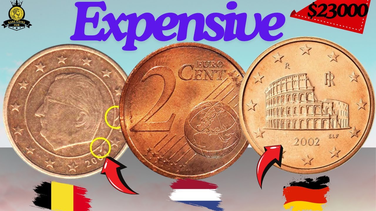 Rare Expensive Cents | Belgium Coins | 1 Euro Cents | Germany Coins ...
