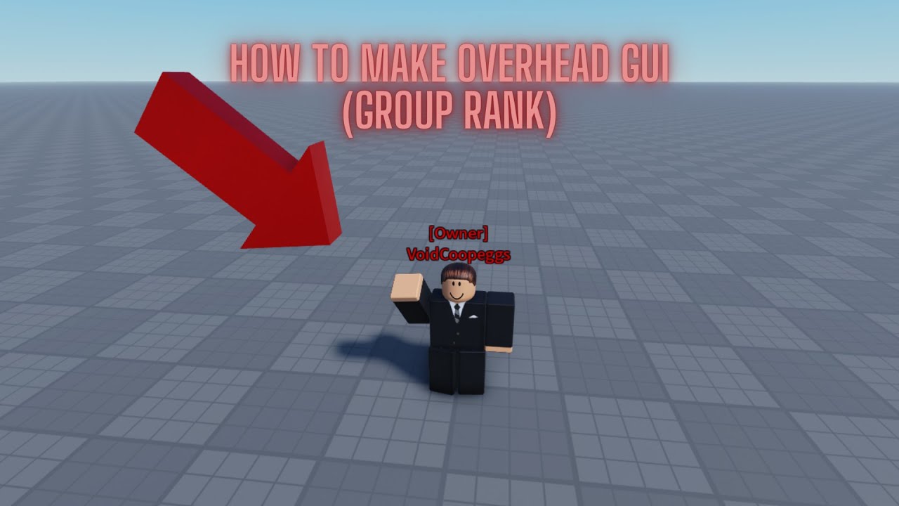 How to make a overhead GUI for your group game! - YouTube