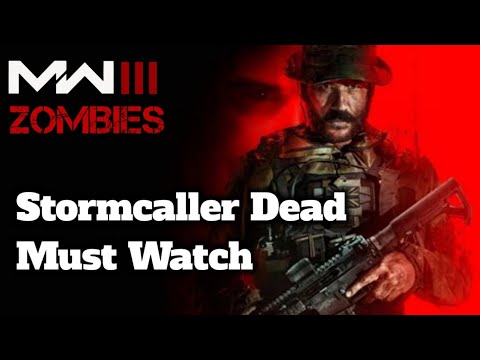 "Stormcaller" Aether Storm mini Boss in Modern Warfare Zombies Easy ...