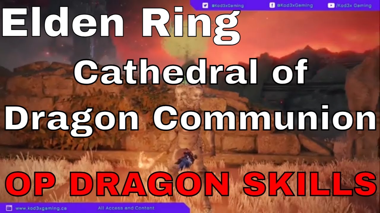 Elden Ring - Where to find Cathedral of Dragon Communion | How to ...