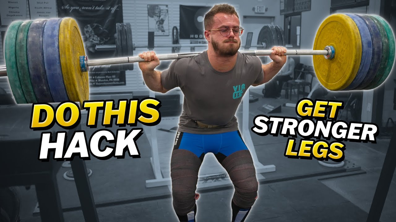 Use This HACK To Build Stronger Legs - YouTube