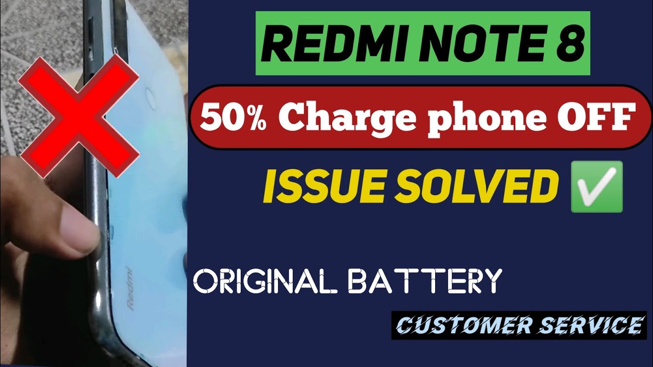 Redmi note 8 battery issue solved | How to change original battery ...
