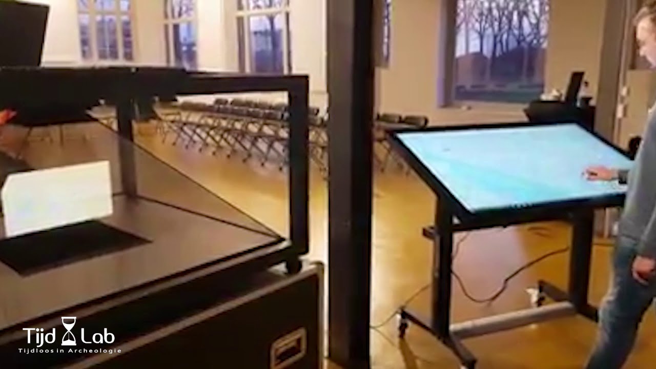 Tijdlab Hologram & Touchtable - YouTube