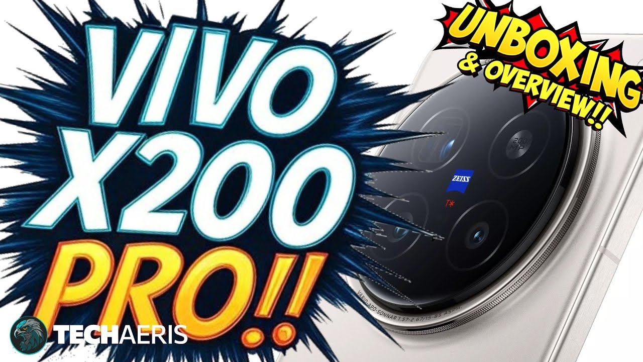 vivo x200 Pro Unboxing and OVERVIEW - YouTube