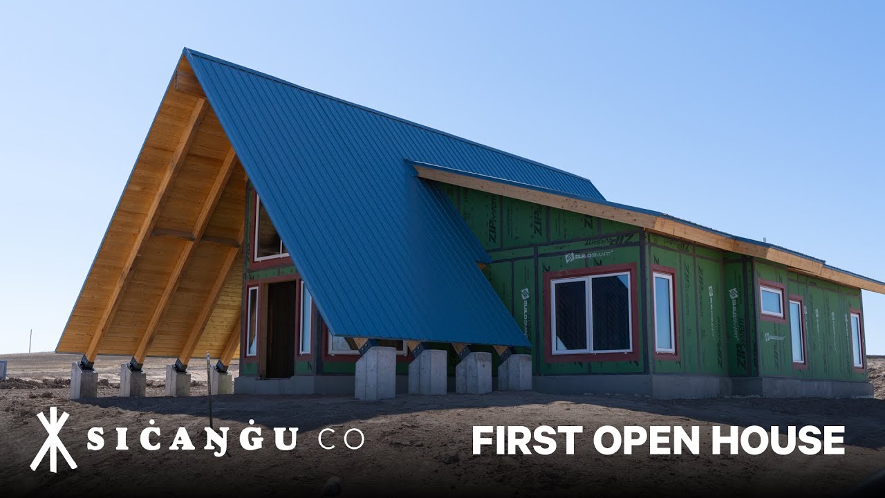 Open House Tour of Keya Wakpala Home | Still in Development - YouTube