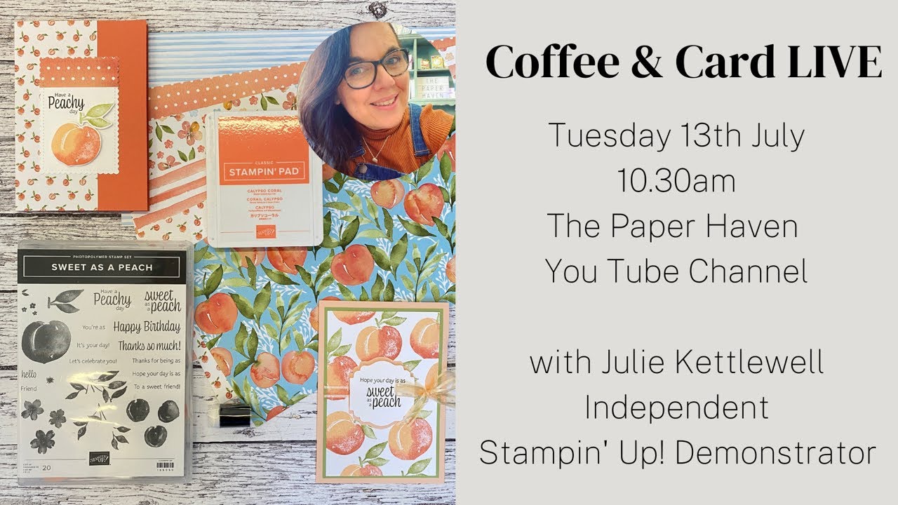 Coffee & Card Round 13 Week 1 - Card making with The Paper Haven - YouTube
