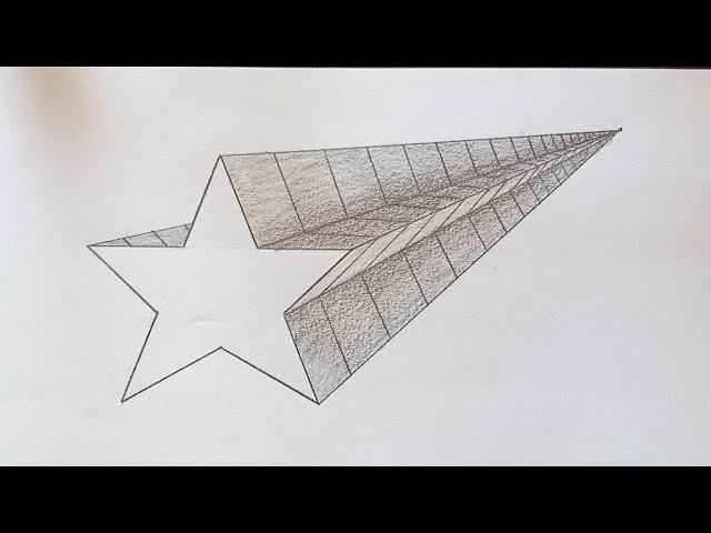 Star One Point Perspective Abstract One Point Perspective Presentation