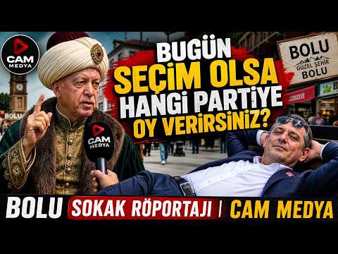 ❤️‍🔥 YEPYENİ ANKET 🎯 BOLU SAYAÇLI KESİNTİSİZ SEÇİM ANKETİ 😱 Sokak Röportajları